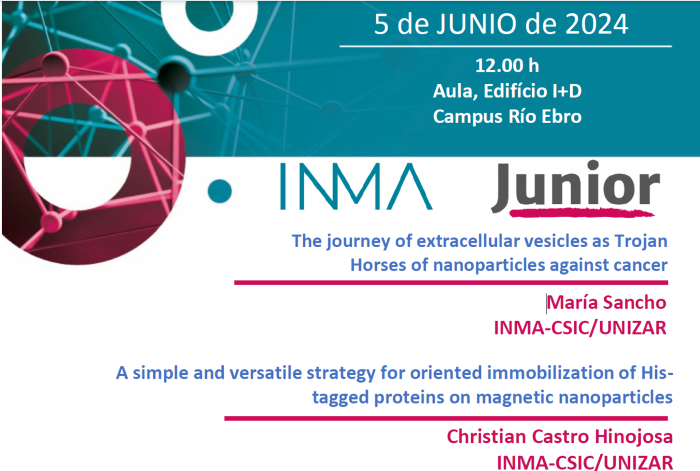 INMA Junior: María Sancho y Christian Castro - Instituto de Nanociencia ...
