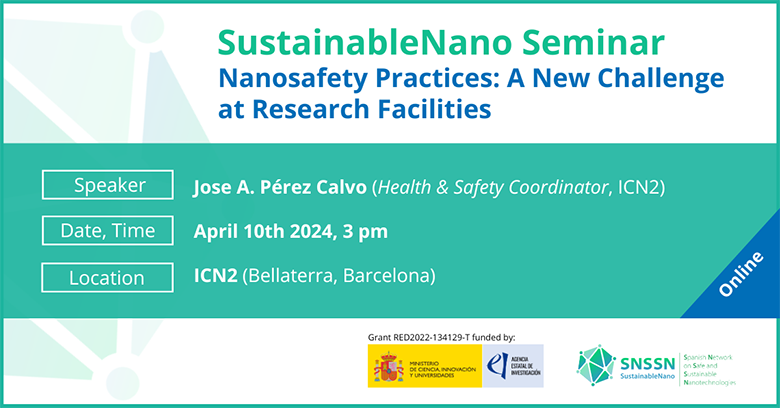 Seminarios NanoSostenibles - Instituto de Nanociencia y Materiales de ...